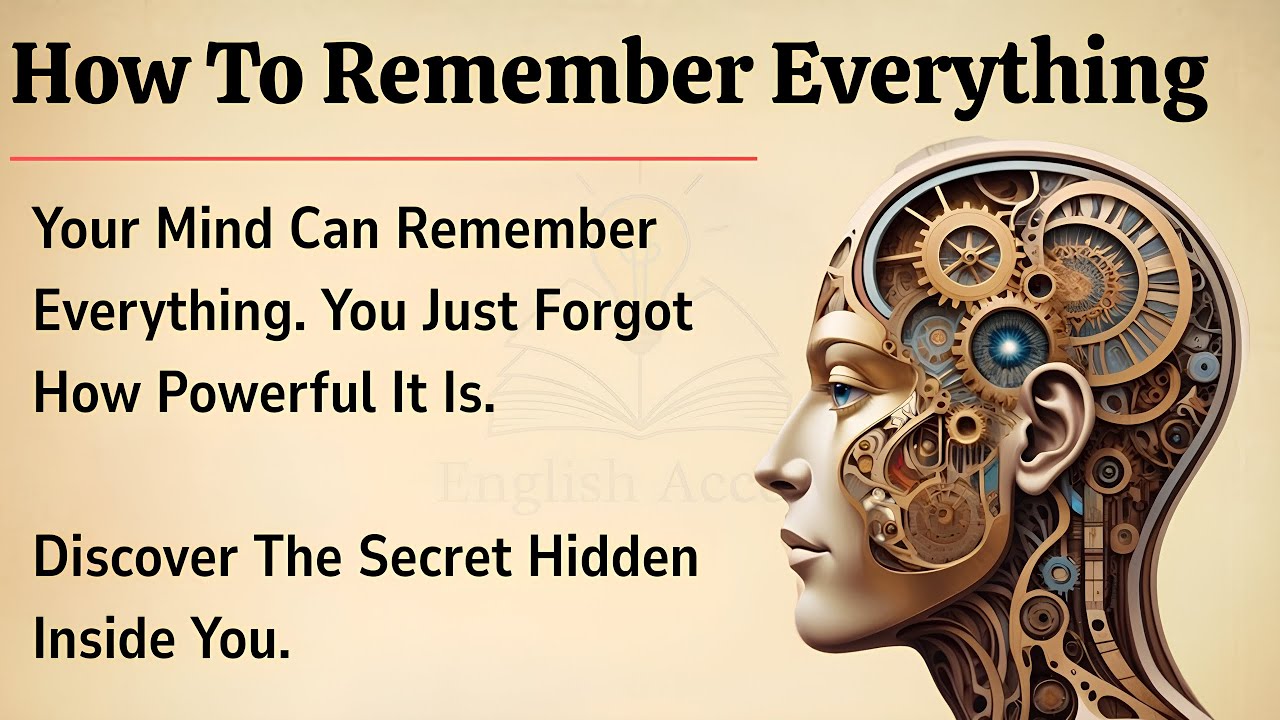 How To Remember Everything — it’s Easier Than You Think! || Graded ...