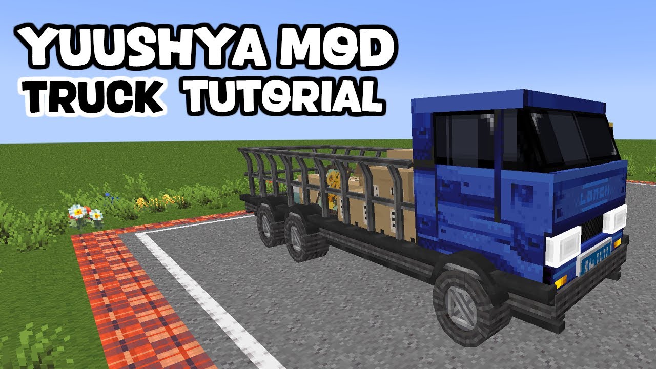 Building a Truck with the Yuushya Mod: Creative Minecraft Tutorial! - YouTube