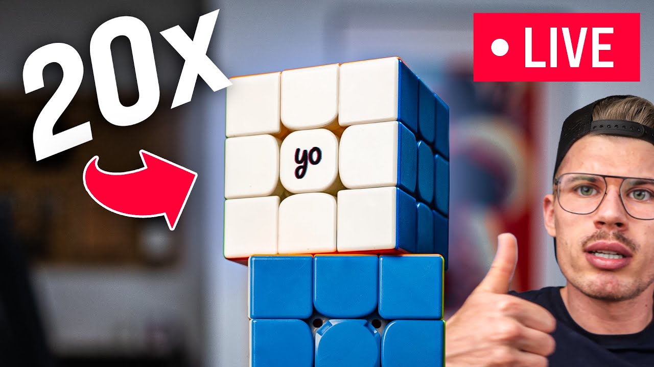 Giving Away 20 Yoo Cubes - Live - YouTube