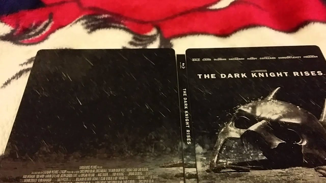The Dark Knight Rises Metal Steelbook Blu-ray - YouTube