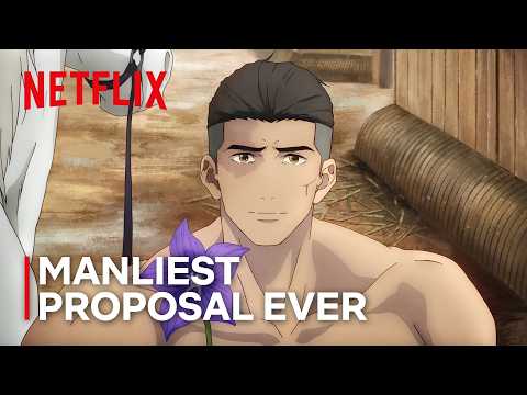 A Proposal... While Wrestling a Horse? | Sparks of Tomorrow | Clip | Netflix Anime