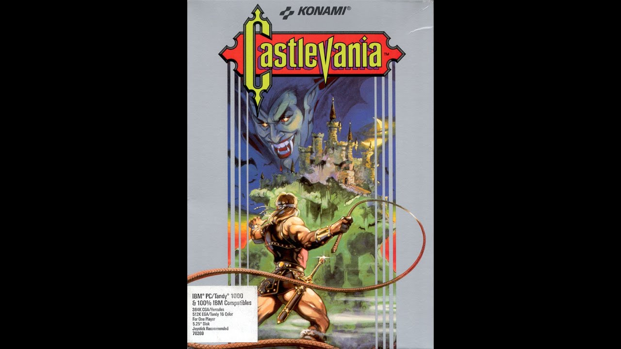 Castlevania - PC DOS - Gameplay Up to Level 2 - YouTube