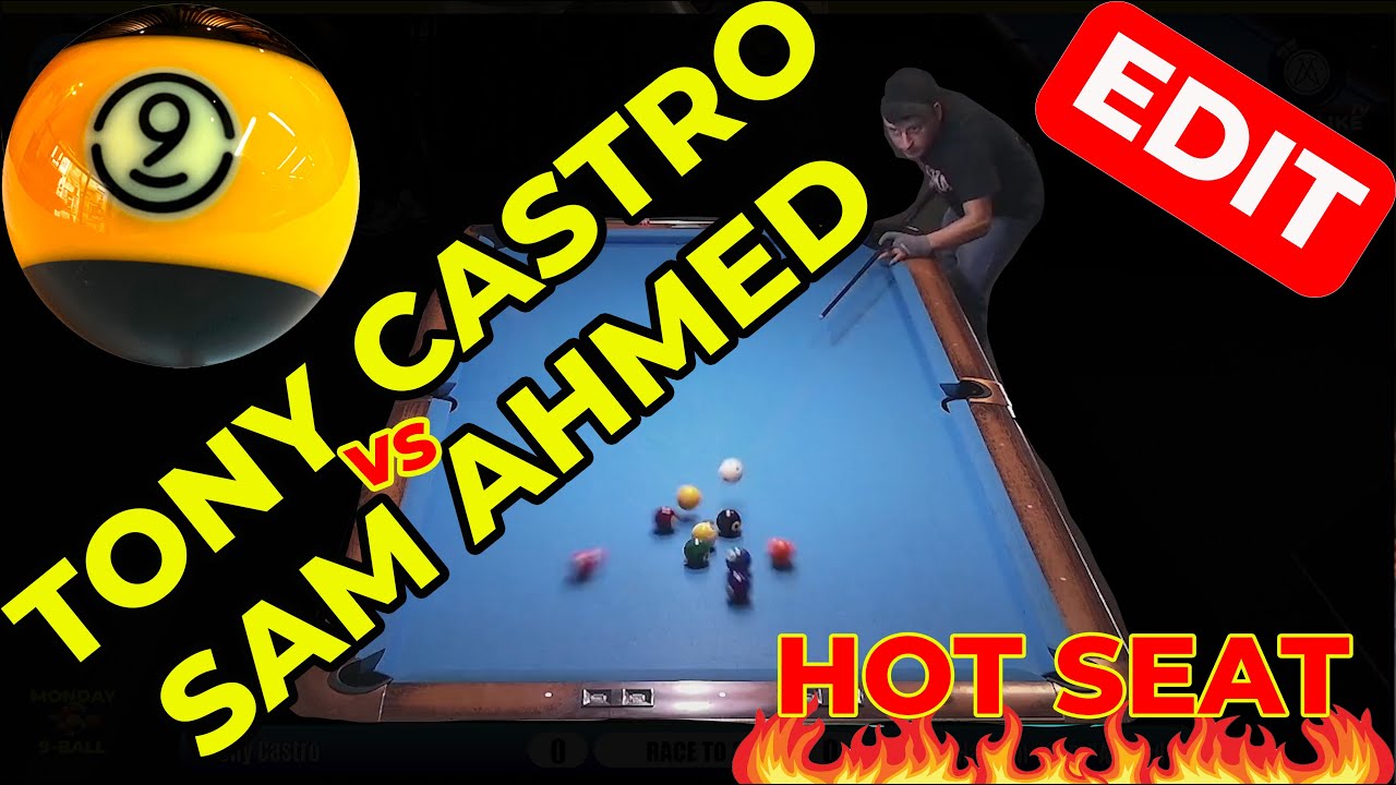 9-Ball Pool Tournament : On Cue Billiards : (LR7) 3rd Place Match : Sam ...