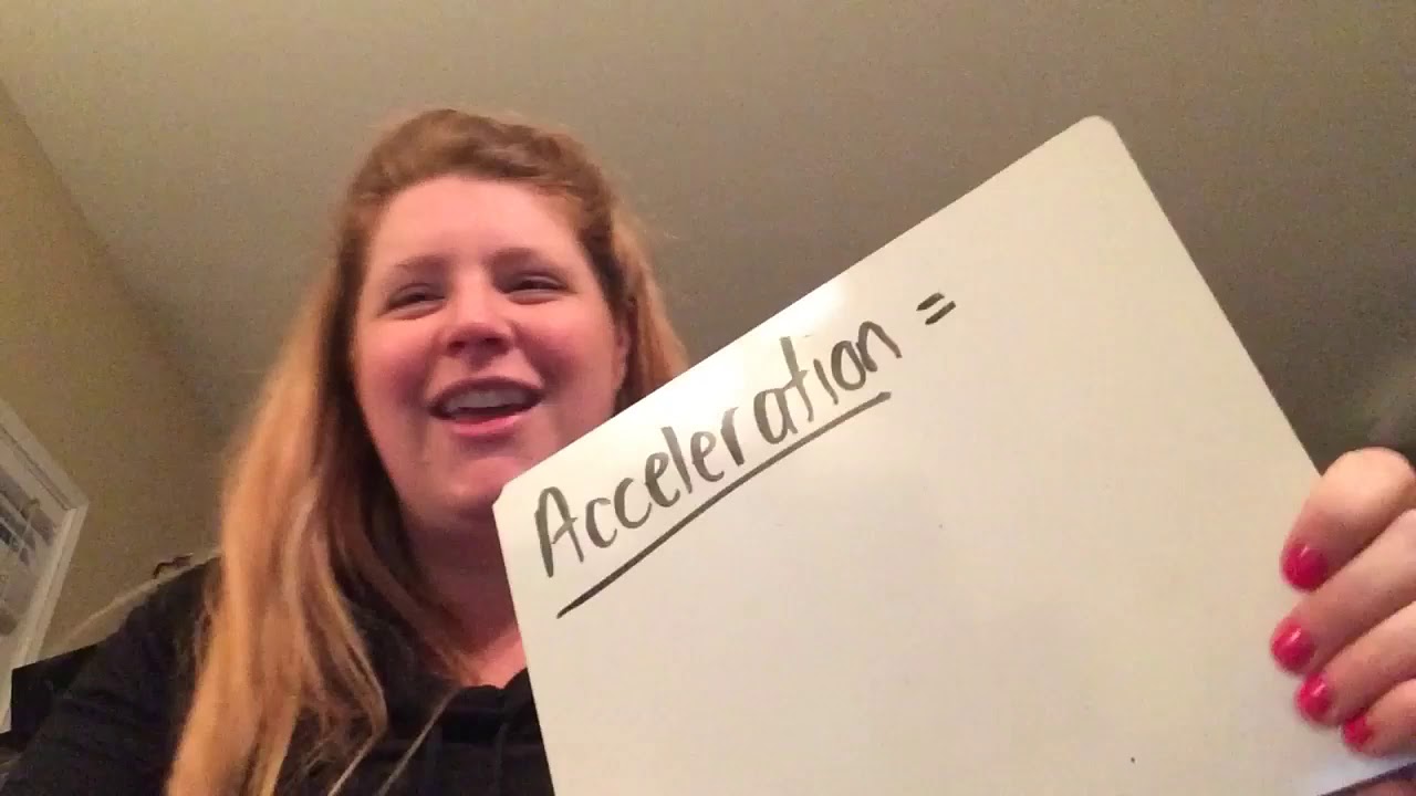 Speed, Velocity and Acceleration - 6th Grade - YouTube