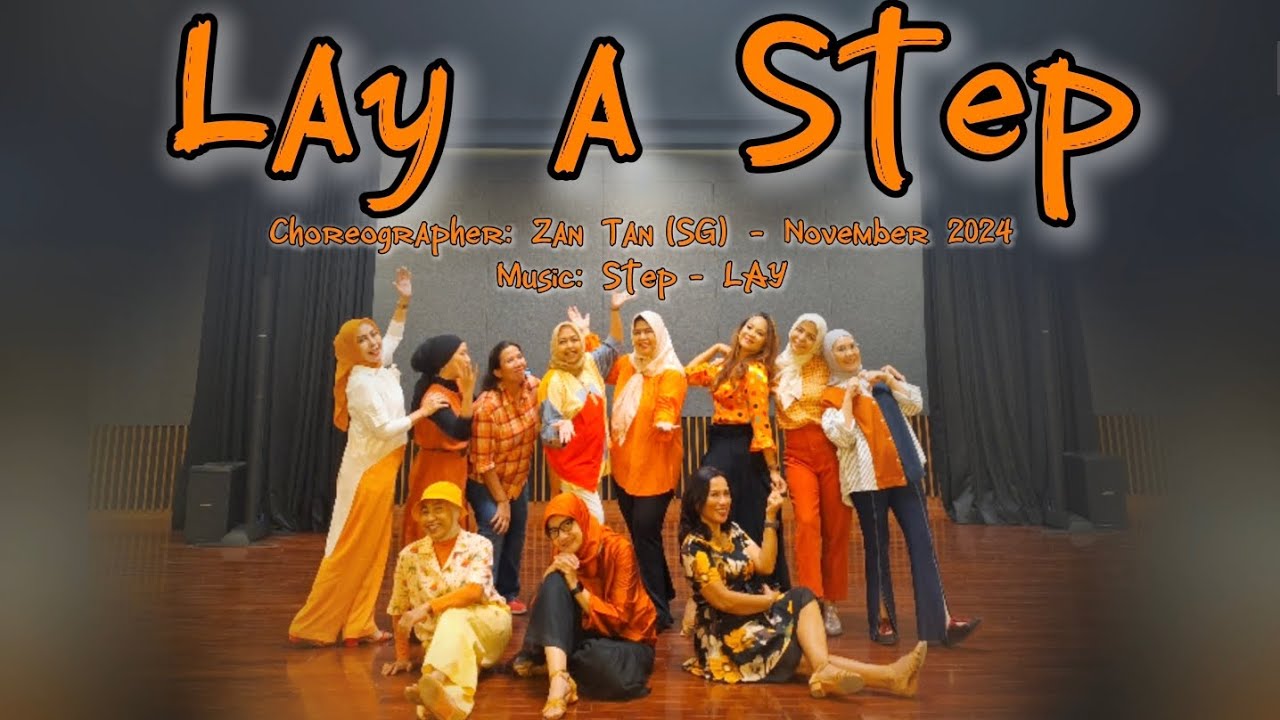 LAY A STEP - Line Dance - YouTube