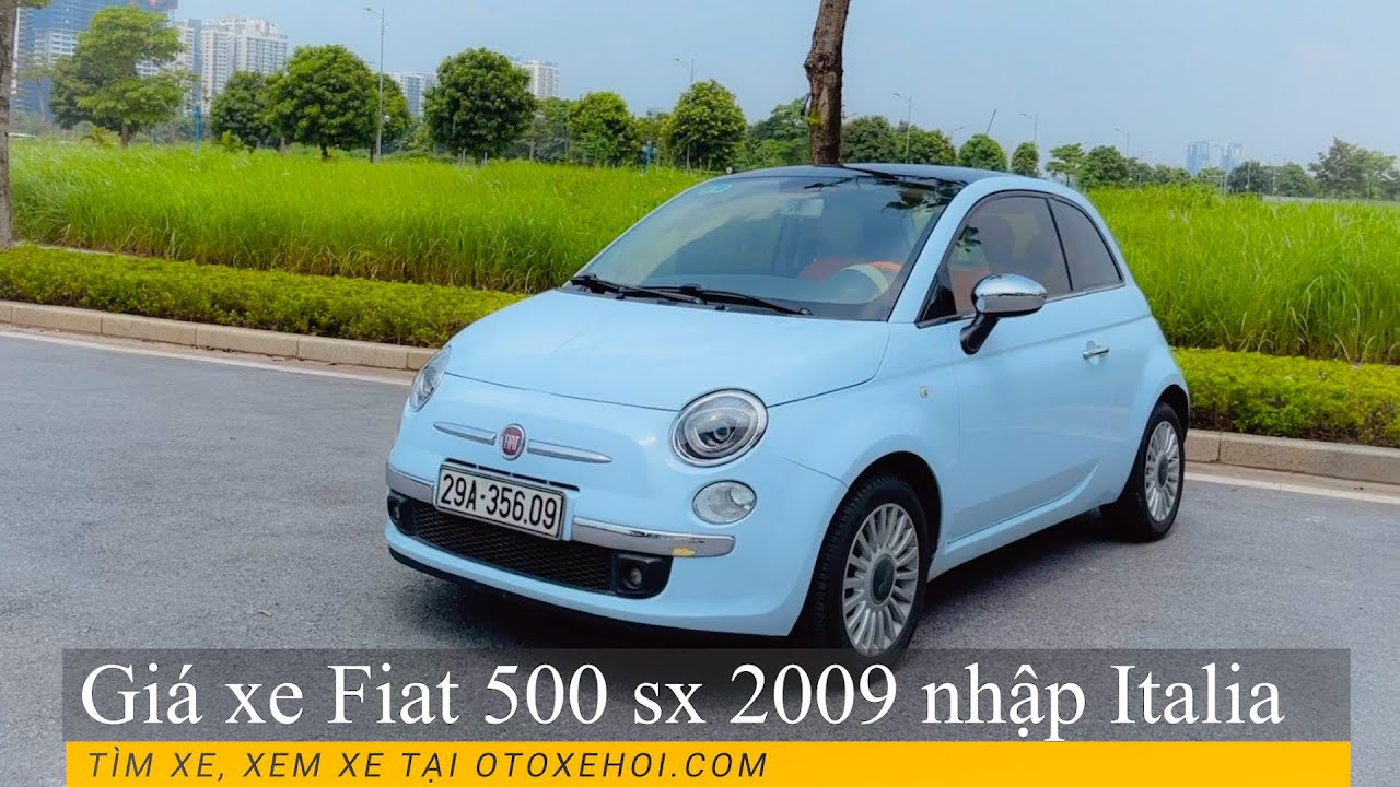 Bán xe ô tô cũ Fiat 500 sx 2009 nhập Italia cực chất - YouTube