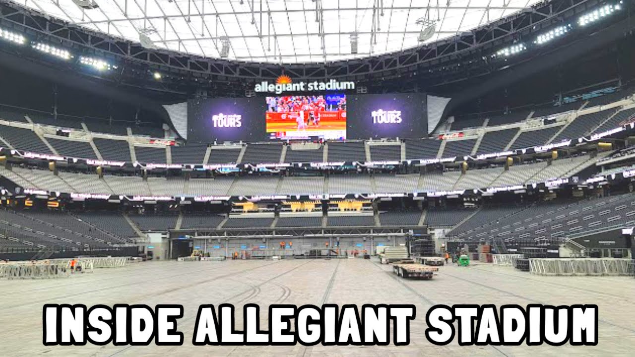 CAN'T WAIT! Prepare For Blackpink! Inside Allegiant Stadium! Stage ...