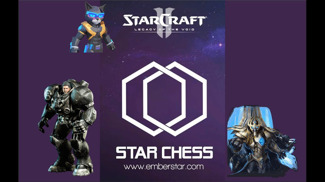 JUGANDO STAR CHESS !! STARCRAFT 2 - YouTube