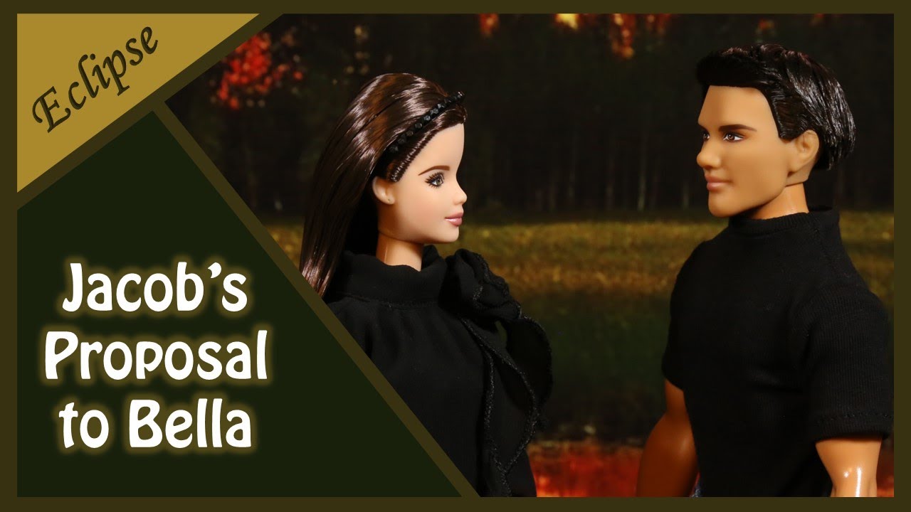 Eclipse - Jacob's Proposal to Bella - Twilight Saga Barbie Doll Video - MPG Doll Creations - YouTube