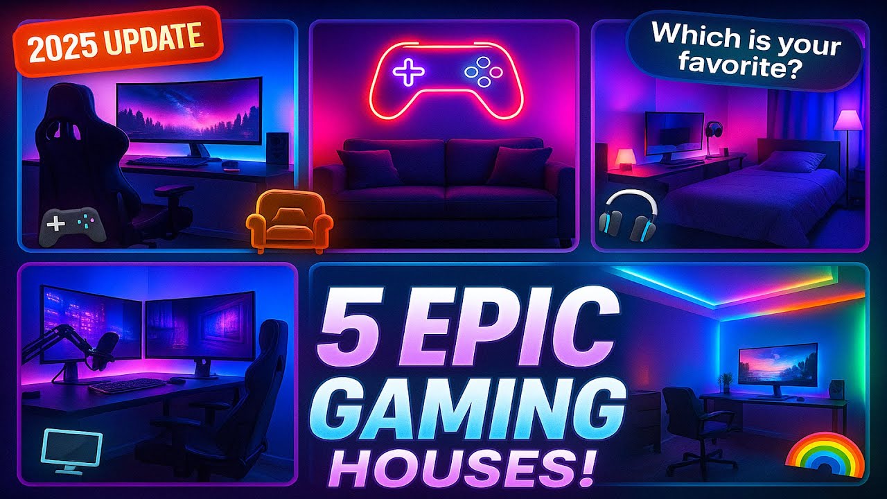 Top 5 Gaming House Designs You Need to See in 2025 – Ultimate RGB Home ...