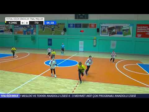 Futsal Küçük Erkekler Final Maçı / YUNUS EMRE İMAM HATİP ORTAOKULU - İTO İBRAHİM ÇAĞLAR ORTAOKULU