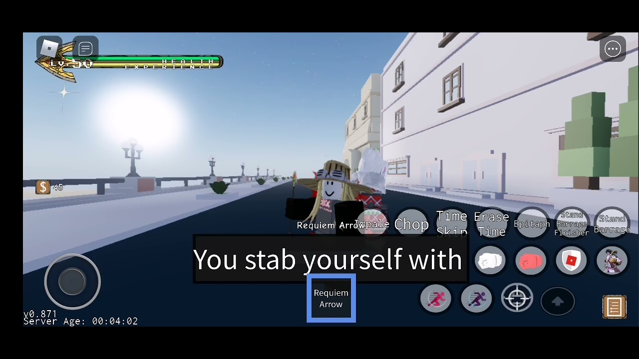 [YBA] Using a req arrow on R63 KC cuz I got it while grinding for WS ...