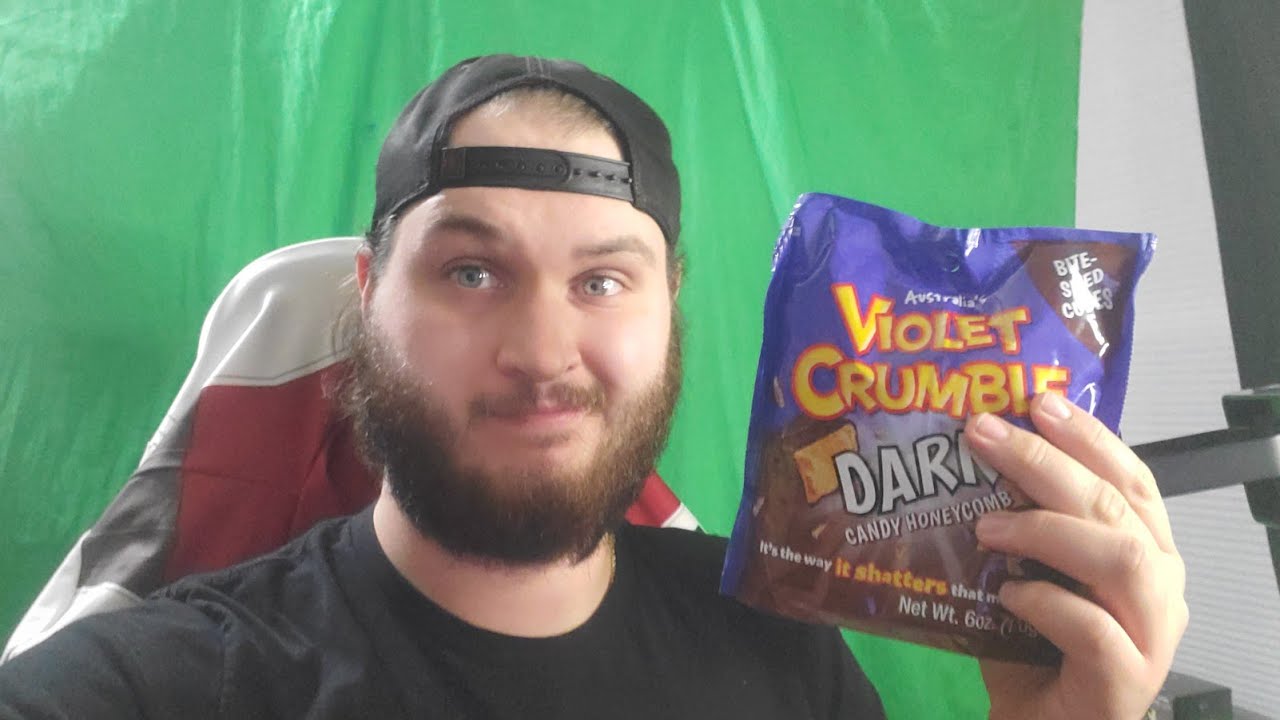 Australia's Violet Crumble Dark Candy Honeycomb Review! - YouTube