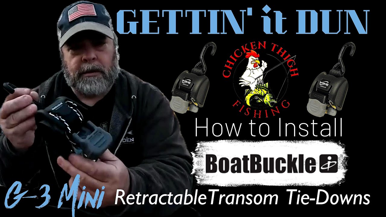 Gettin' it Dun (S1, Ep. 1) - Boat Buckle Mini G3 Retractable Transom ...