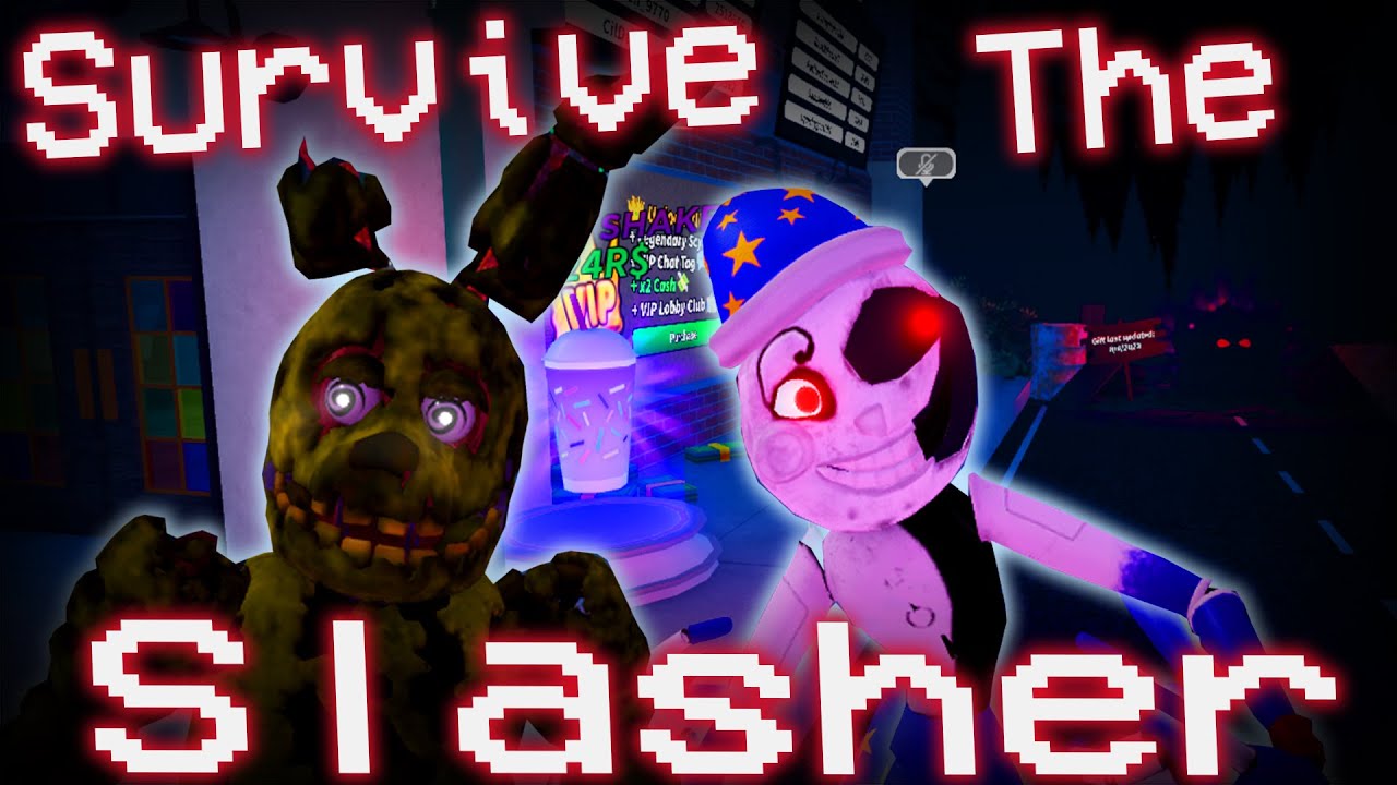 Big Announcement In Survive the Slasher & I Play with the Best in the ...