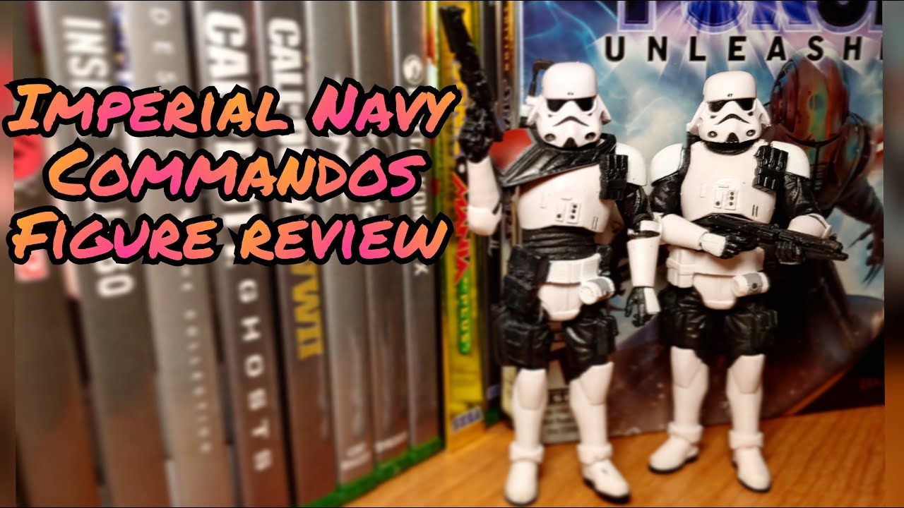 Imperial Navy Commandos Action Figure Review - YouTube