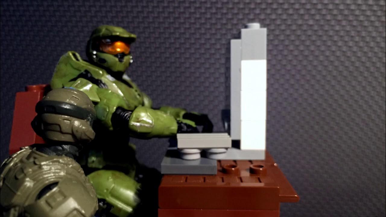 Are ya winning chief? A halo infinite stop motion parody - YouTube
