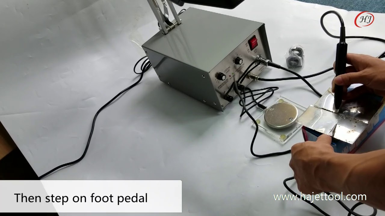 High Precision Jewelry Spot welder Argon Spot Soldering Machine - YouTube