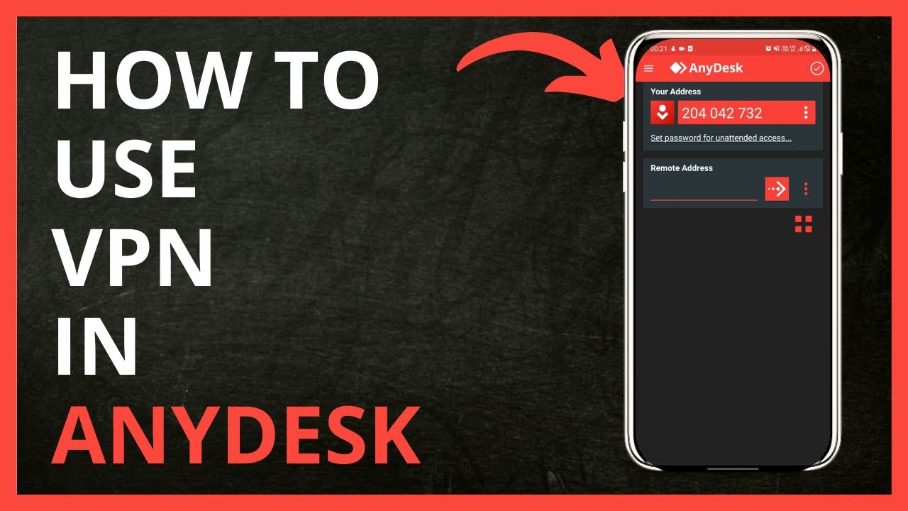 How To Use VPN in Anydesk in 2024 - YouTube