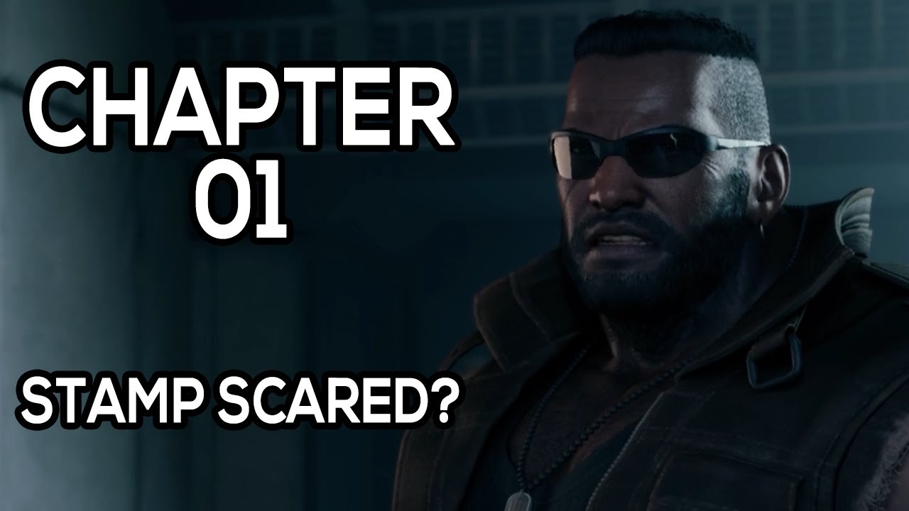 FF7R Cutscenes - Chapter 01 - 03 Stamp Scared? - YouTube