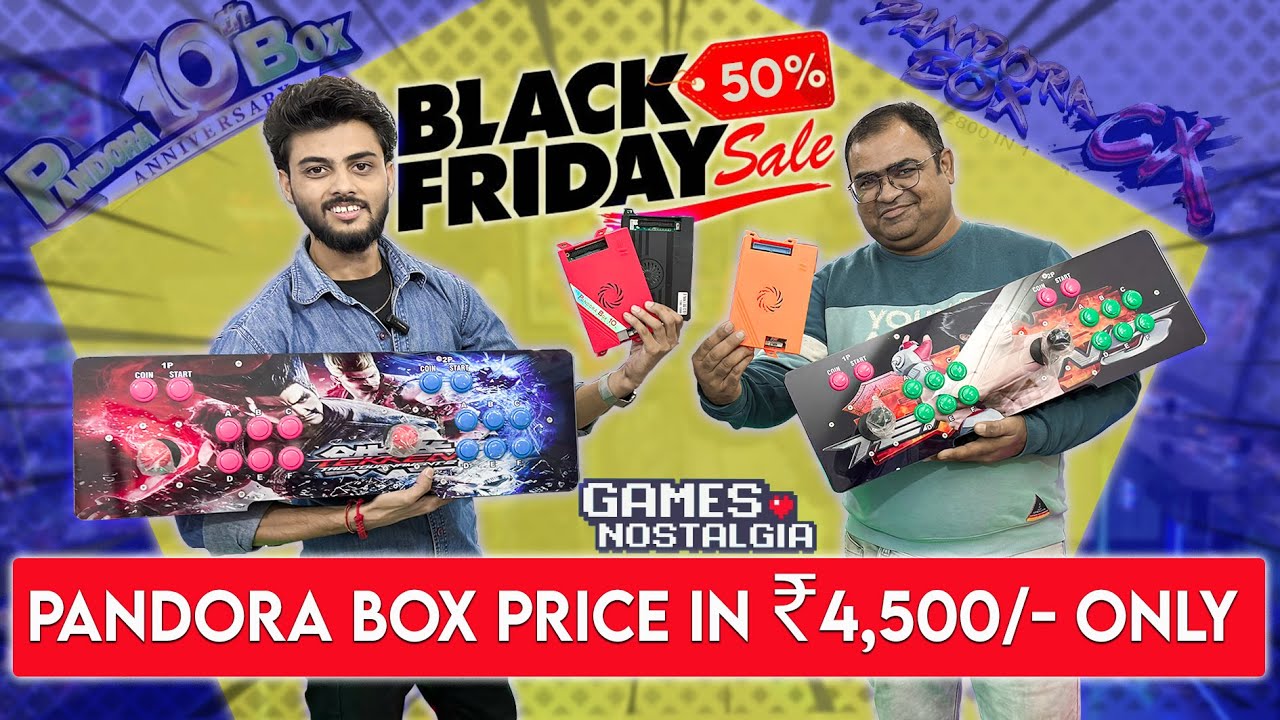 Pandora Box Black Friday Sale 10th Anniversary Pandora Box With Games ...
