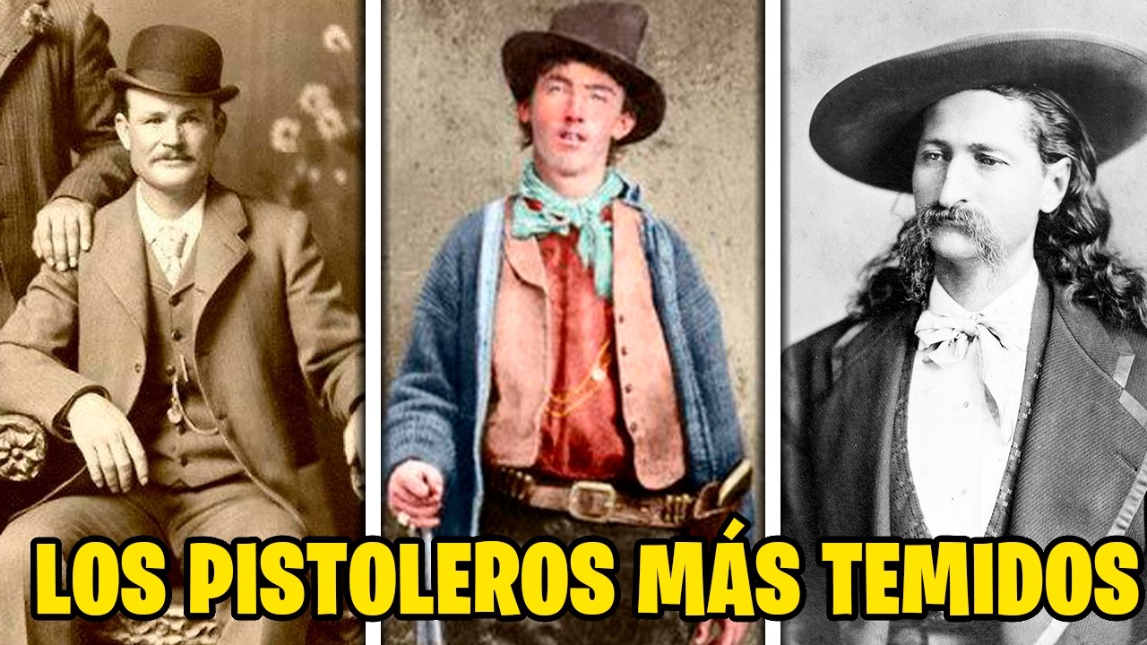 📷 LOS 20 Pistoleros MÁS MORTALES DE LA HISTORIA DEL VIEJO OESTE - YouTube