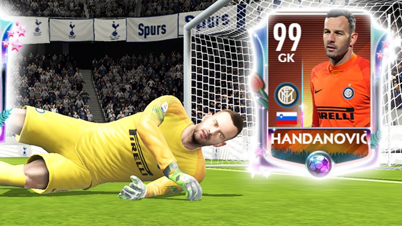 HOW GOOD 99 BIG BOSS HANDANOVIC ACTUALLY IS?! FIFA MOBILE 19 PLAYER ...