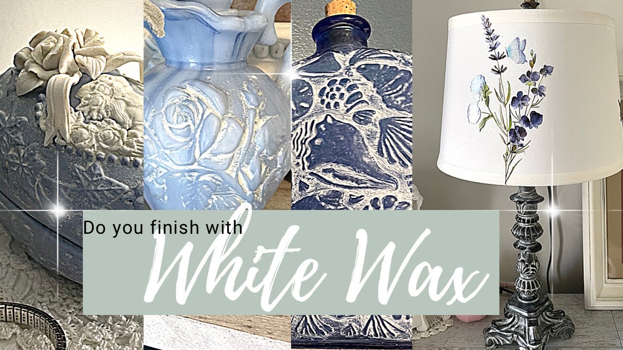 Super Easy way to use White WAX !!! - YouTube