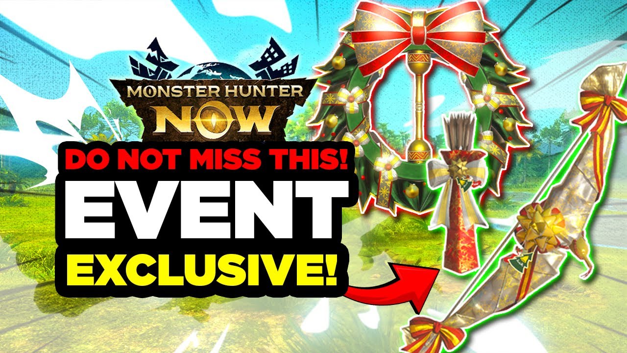 Do Not MISS These EVENT EXCLUSIVE Weapons! | Monster Hunter Now - YouTube