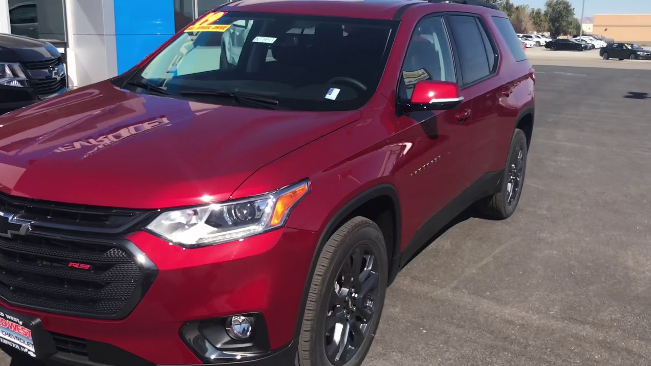 2019 Chevy Traverse Cajun Red NT1811 Reno, Sparks, Carson City, Fallon ...