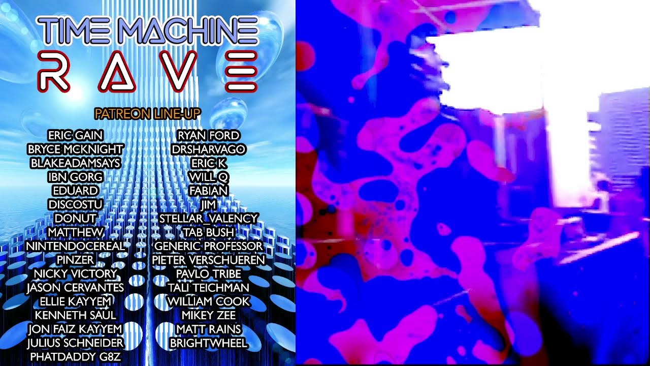 TIME MACHINE RAVE Ep. 916 - Frantic Universal Analog - LIVE - 90s House ...