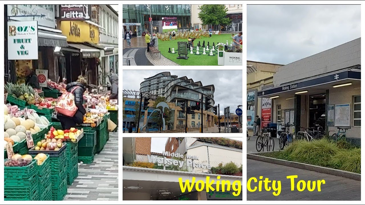 woking city virtual tour|woking high street tour|woking station|shops ...