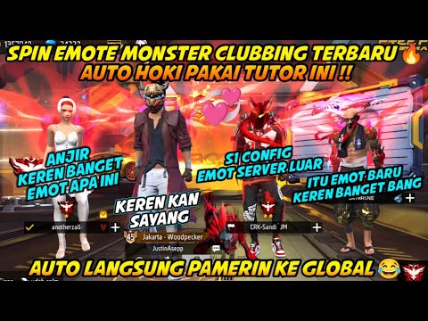 SPIN EMOT MONSTER CLUBBING TERBARU 🔥 TUTOR HOKI 3 SPIN 😎 AUTO LANGSUNG ...