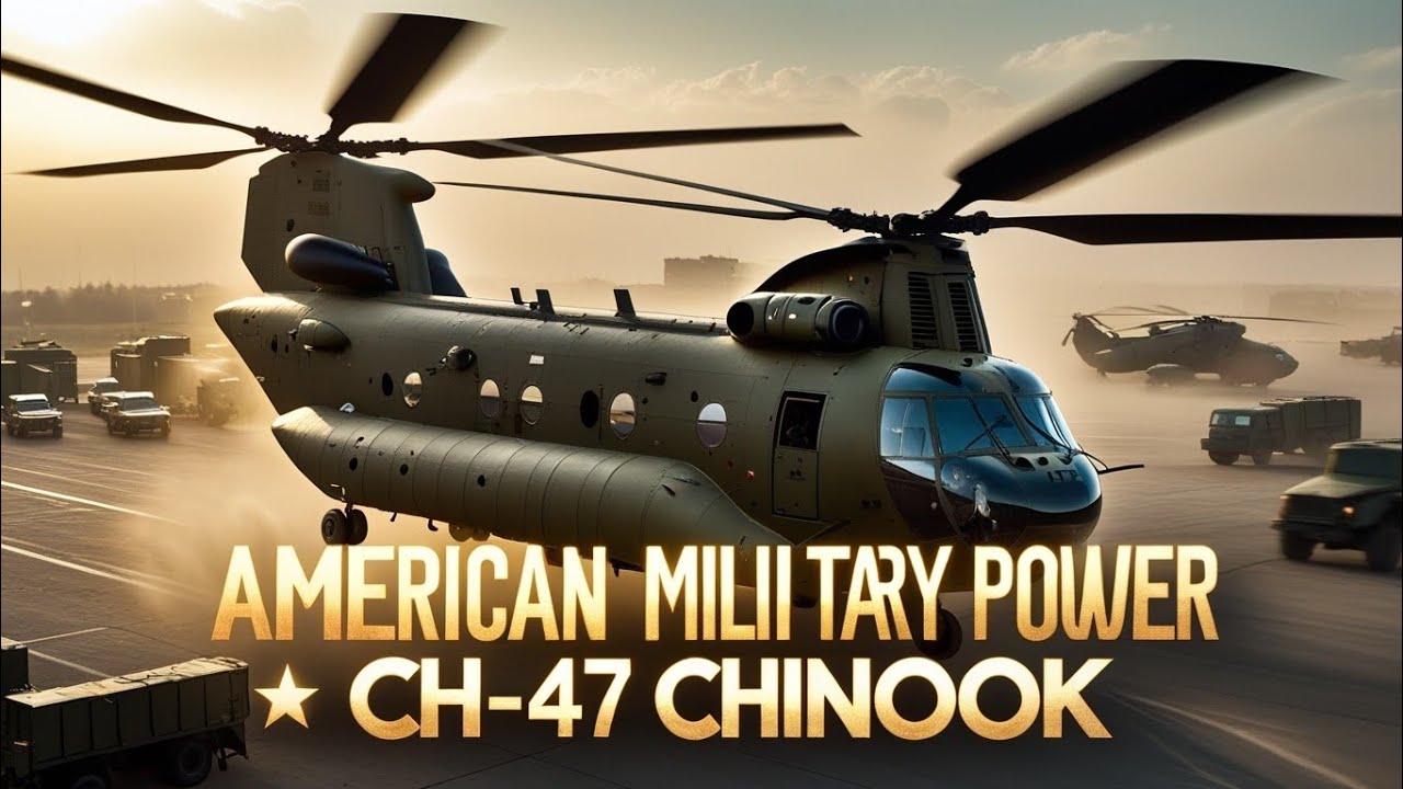 “CH-47 Chinook 🔥 The Ultimate American Military Power | World’s ...