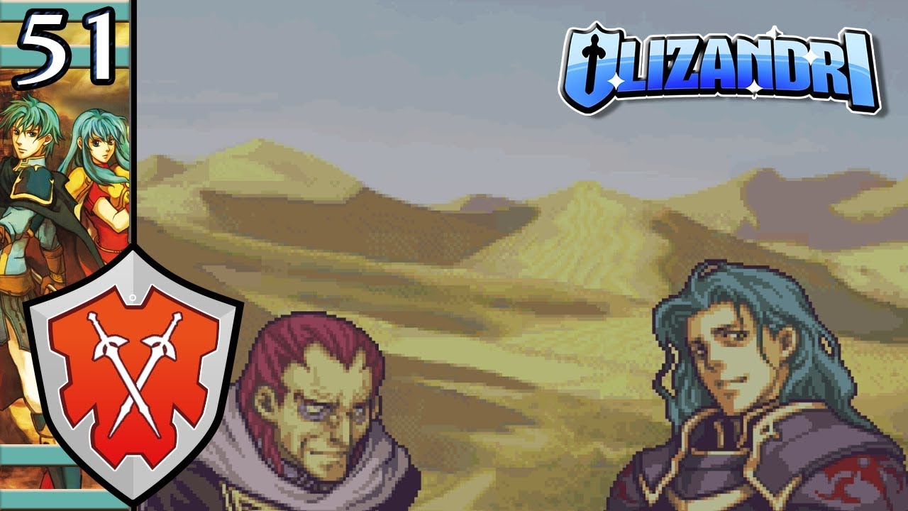 Fire Emblem: The Sacred Stones - Scorched Sand, Jehanna Desert Battle ...