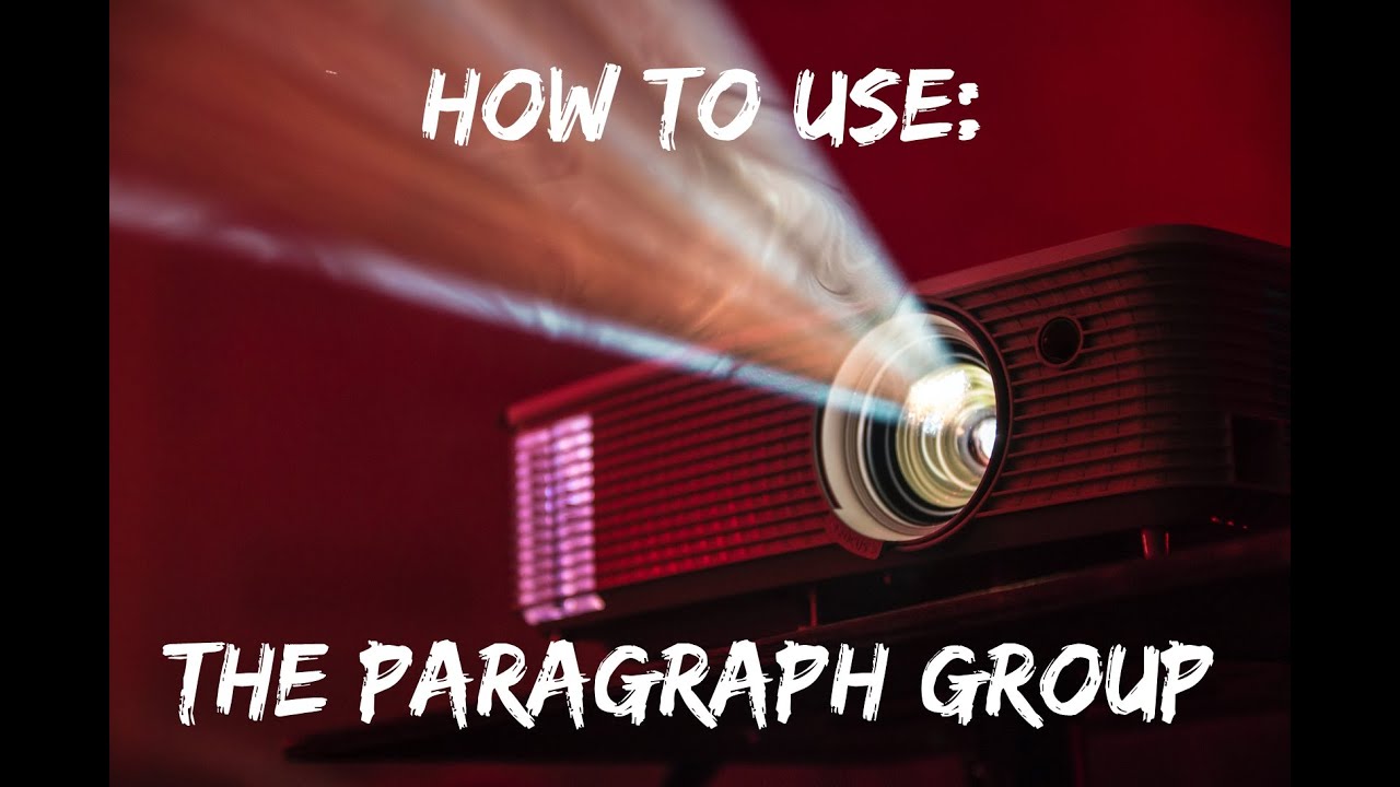 How To Use The Paragraph Group In MS Powerpoint - YouTube