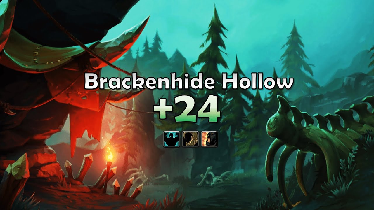 Protection Paladin Brackenhide Hollow M+ 24 Fortified - YouTube