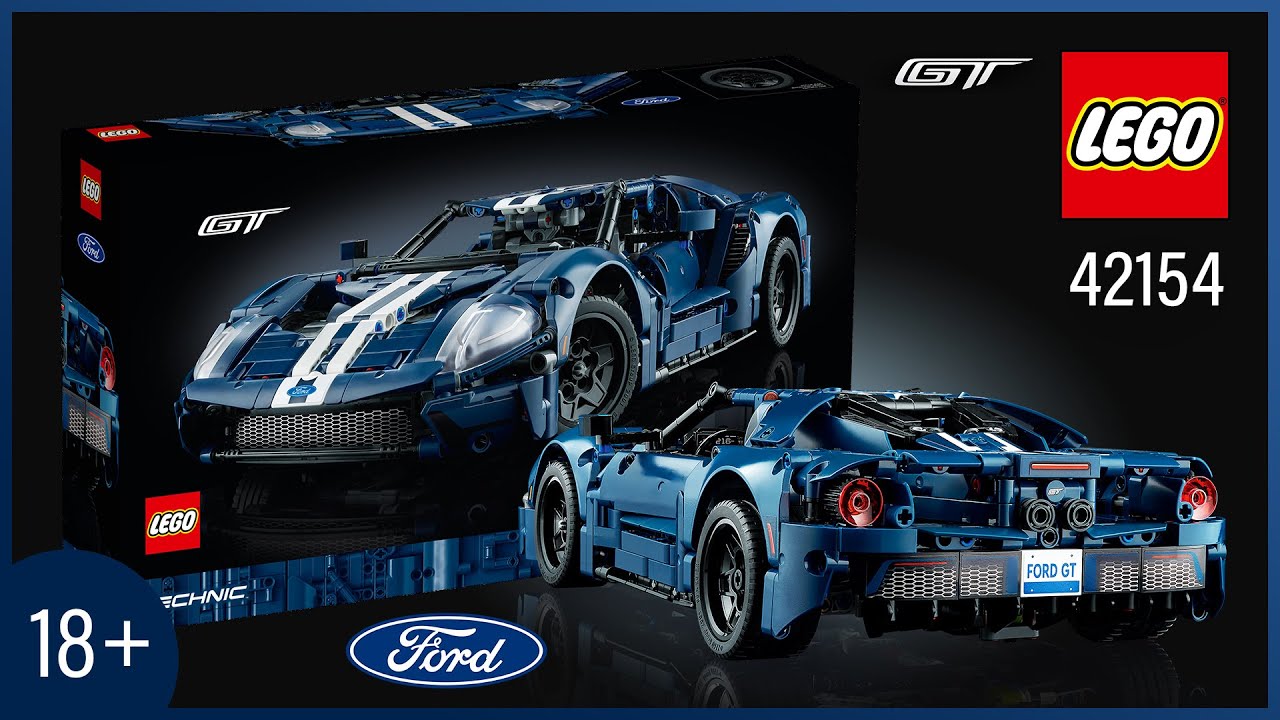 LEGO® Technic™ 2022 Ford GT (42154)[1466 pcs] Speed Build ...