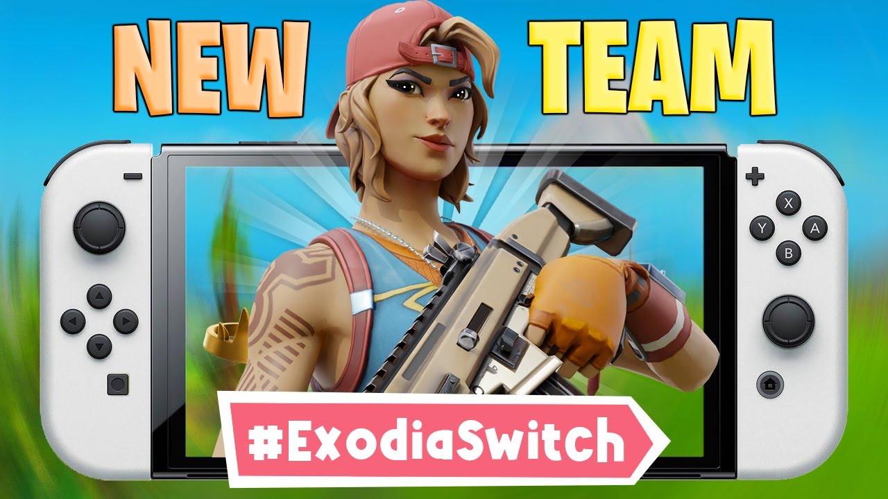 Announcing My Own Nintendo Switch Team - YouTube