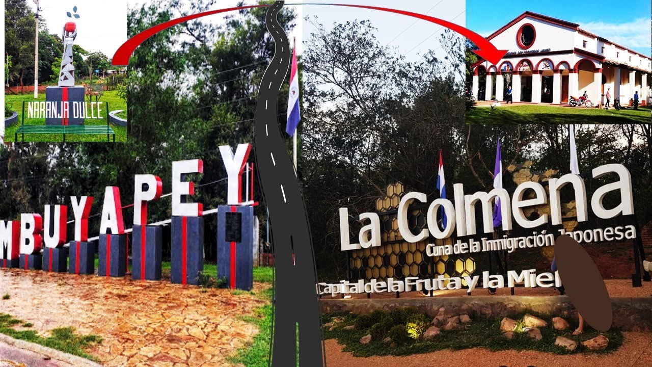 54 De Mbuyapey a La Colmena, Paraguarí, Paraguay - YouTube
