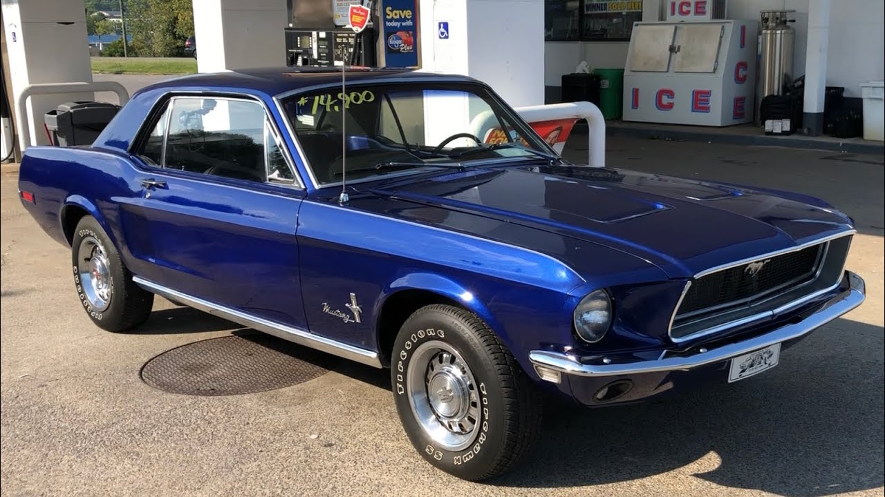 1968 Mustang $14,900 Maple Motor - YouTube