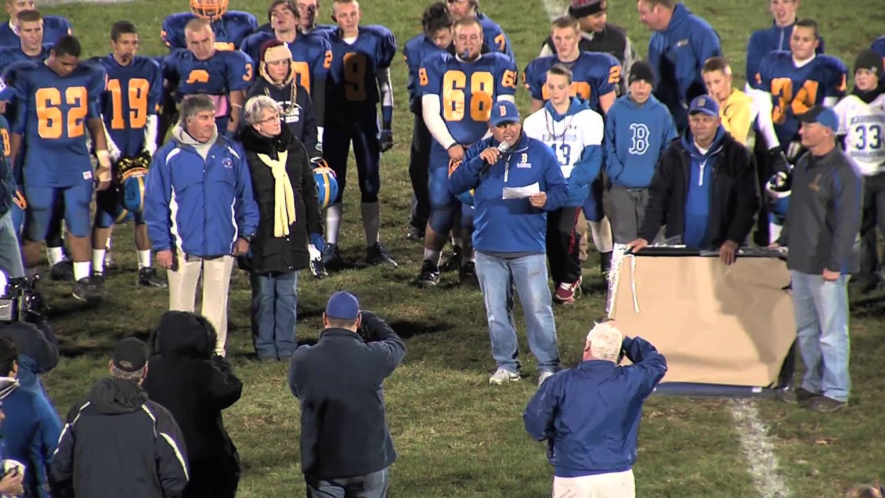 Coach Dave Crist's Final Home Game Ceremony - YouTube