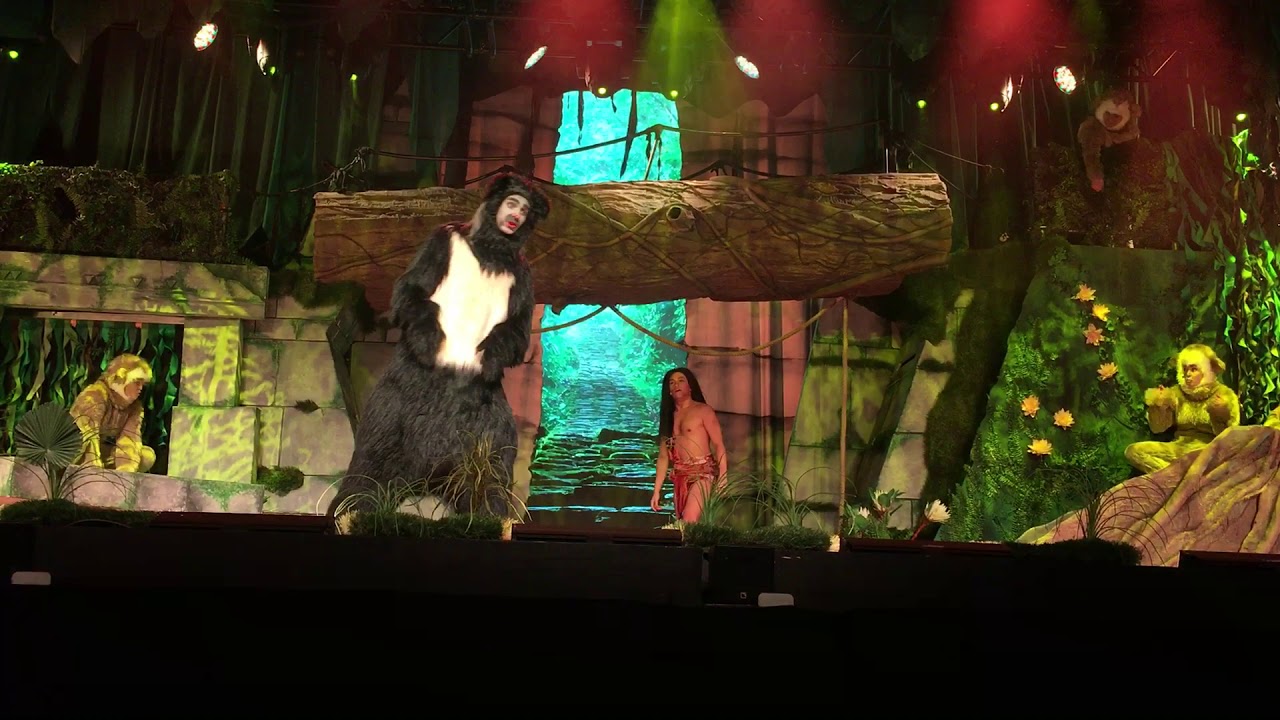 DJUNGELBOKEN - Musikalen (inledning akt 2) - FORTNOX ARENA VÄXJÖ - 2019 ...