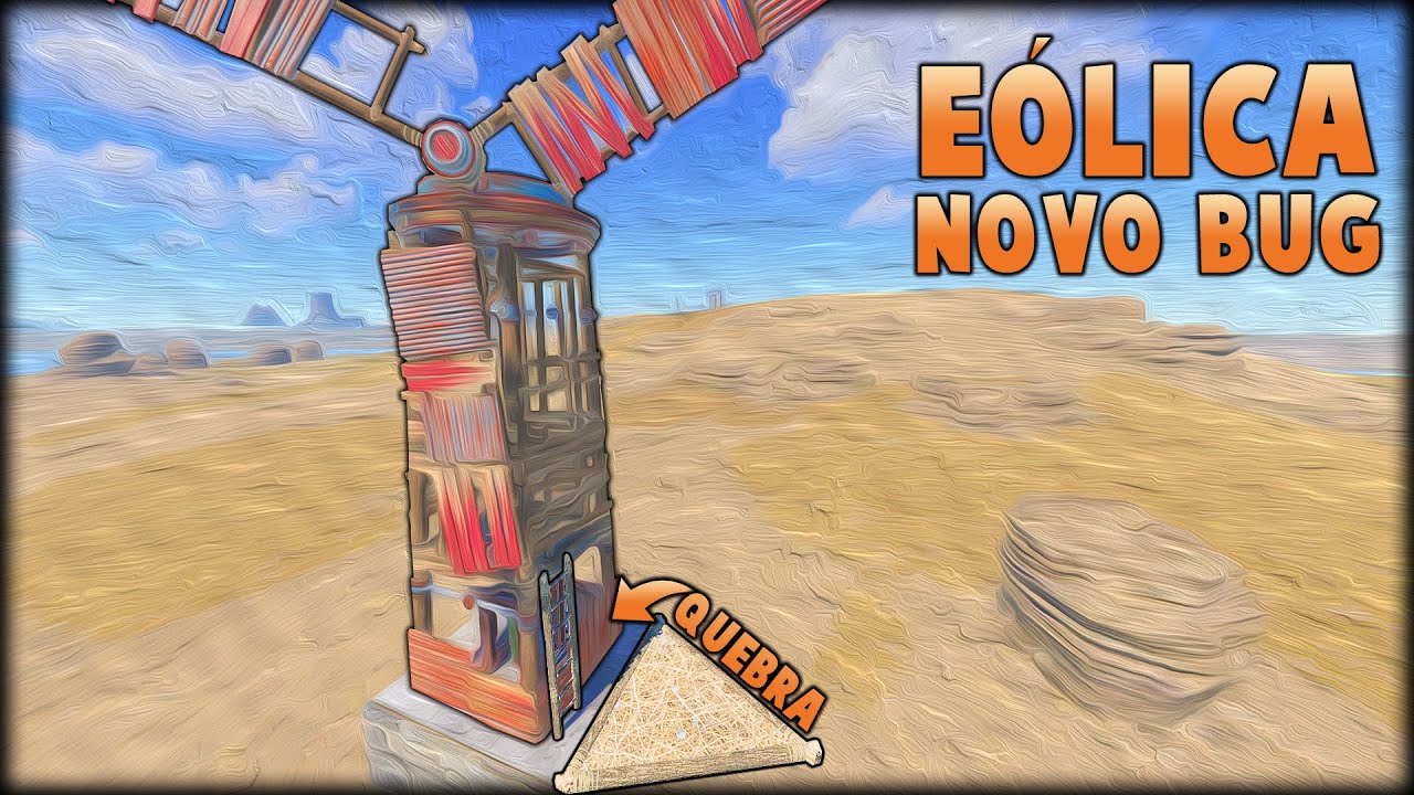 RUST - NOVO BUG NA EÓLICA!! COMO QUEBRAR QUALQUER EÓLICA FACILMENTE ...
