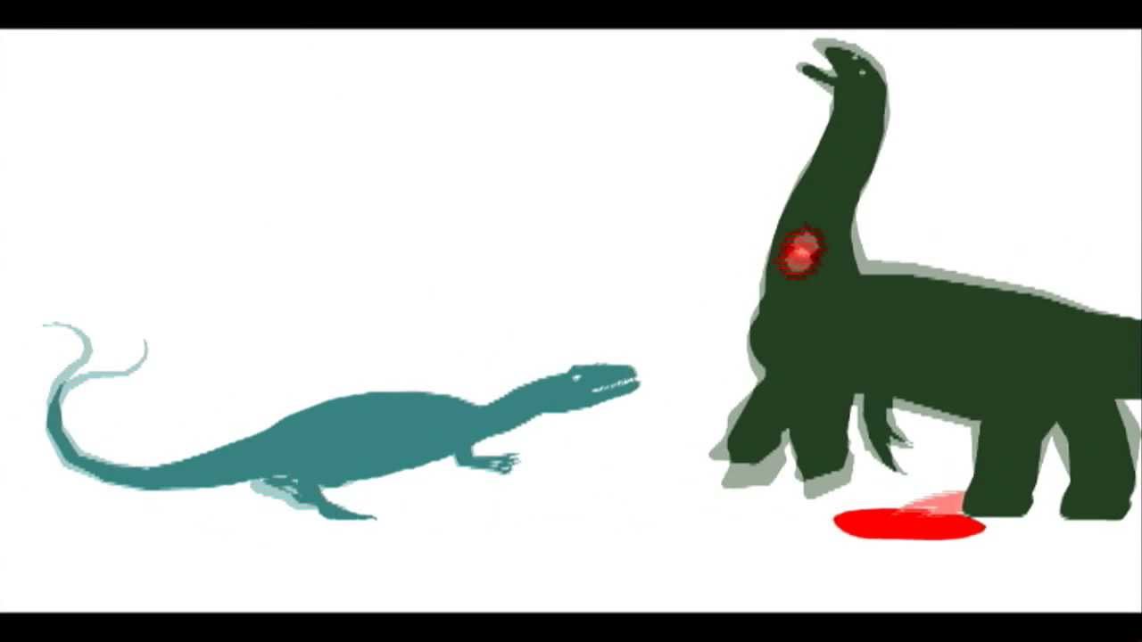 PDFC - Allosaurus vs Camarasaurus - YouTube