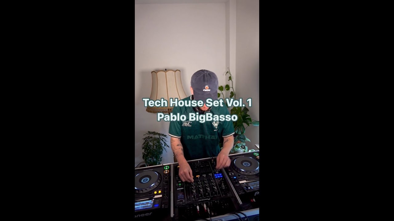 Tech House Set Vol. 1 - Pablo BigBasso - YouTube