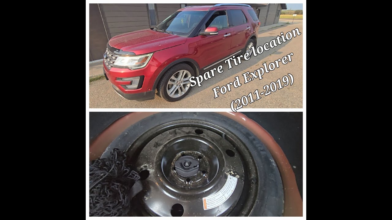 Spare Tire location On Ford Explorer (2011-2019) - YouTube