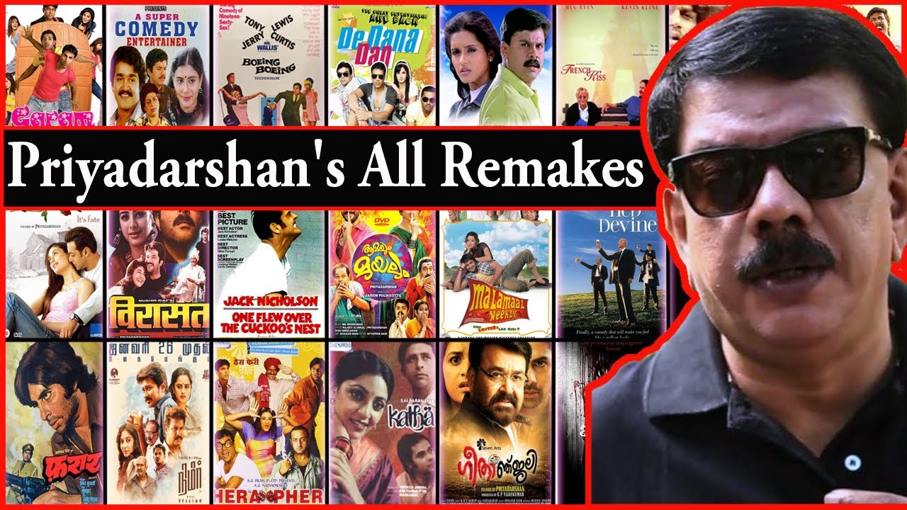Remakes of Priyadarshan | Bollywood movie remake from south | Bollywood ...