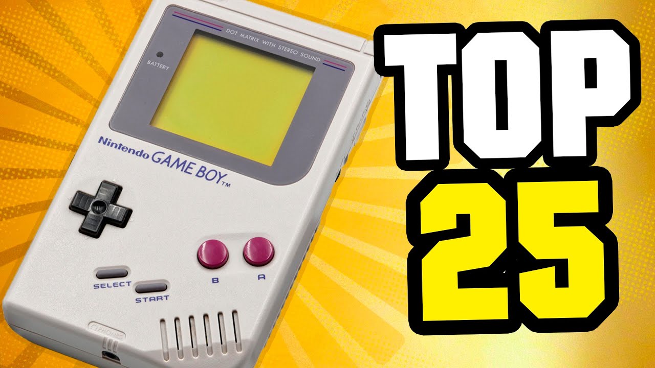 El NUEVO TOP 25 definitivo de GAME BOY - YouTube