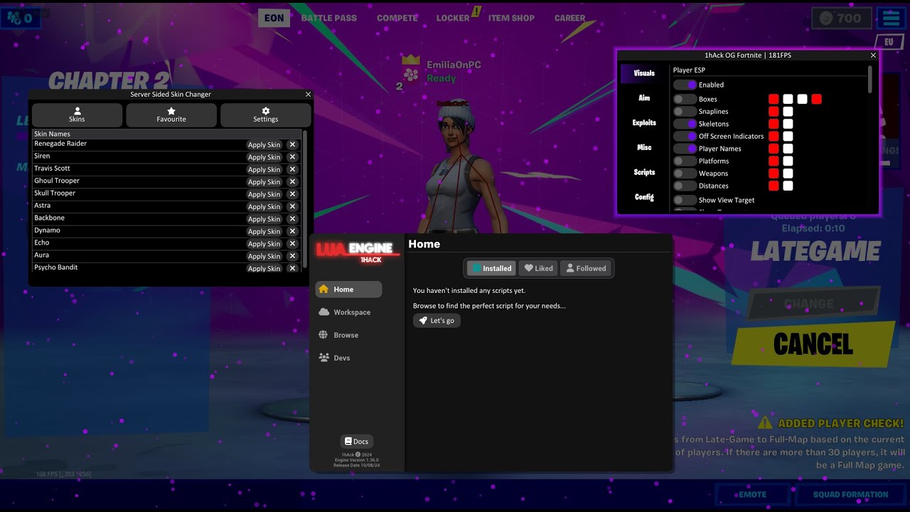 Cheating in OGFN with 1hAck .gg/1hack #best - YouTube